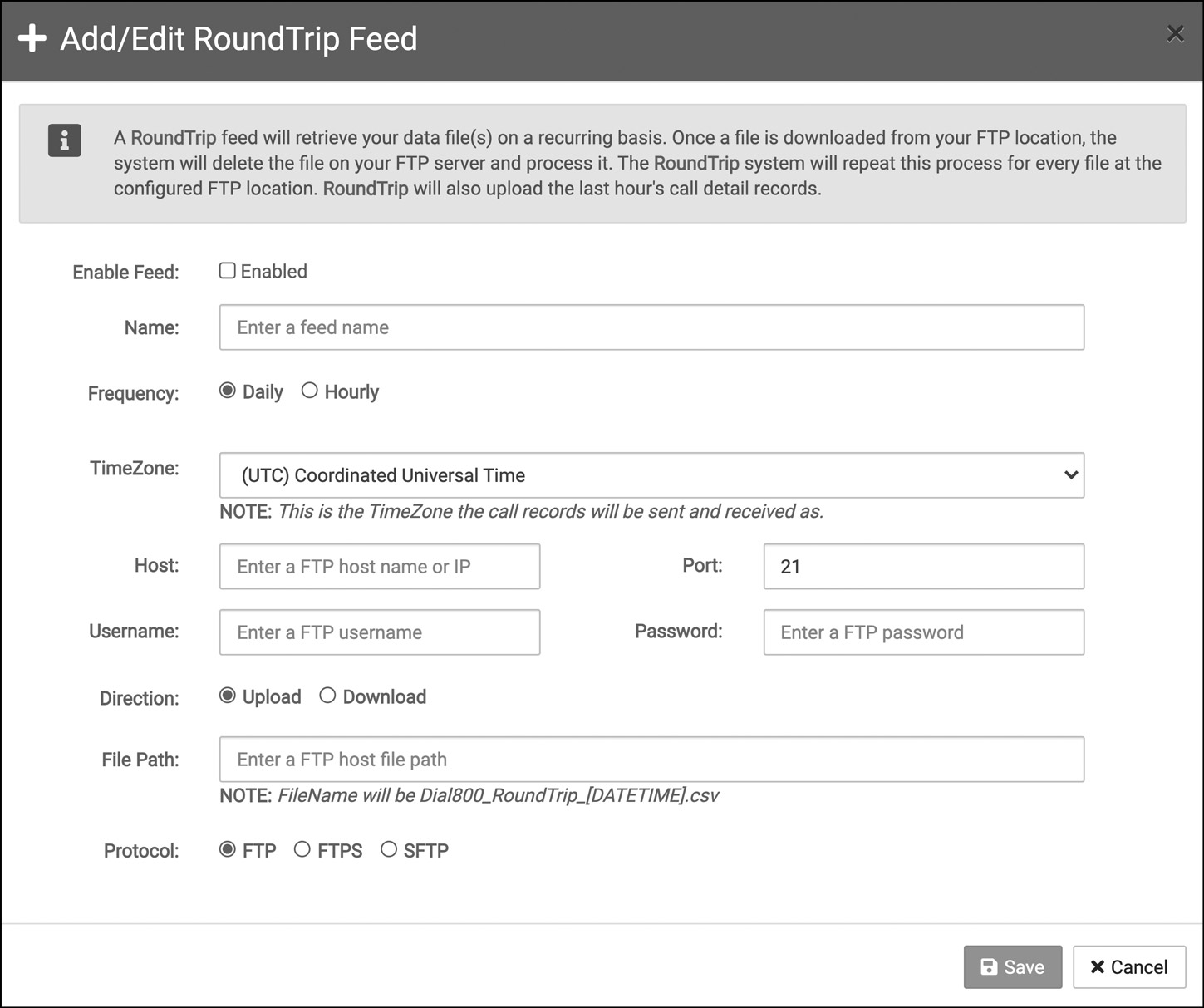 Setting Up RoundTrip Submission Data in ACCURoute | RingSquared